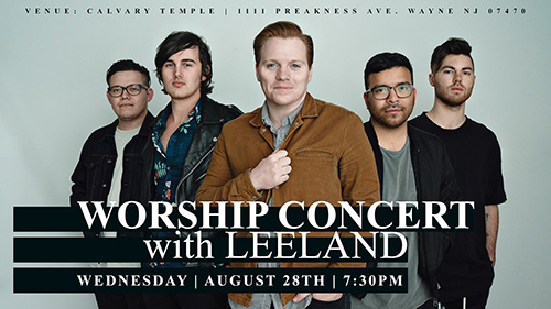 Tickets | Worship Concert with Leeland in Wayne , NJ | iTickets