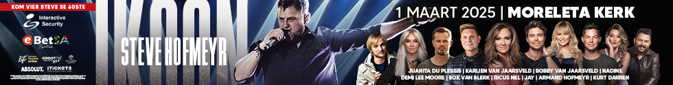 Order for Steve Hofmeyr | Ikoon Konsert (AAND)