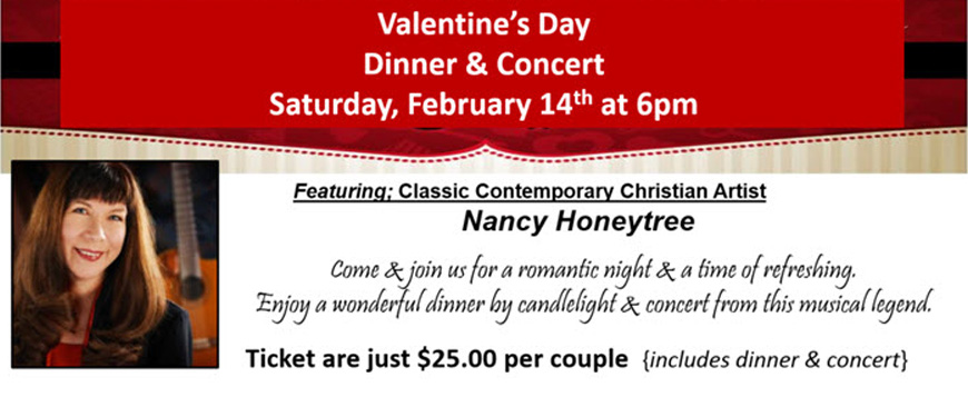 Tickets | Valentine's Day Dinner & Concert in Melvindale, MI | iTickets