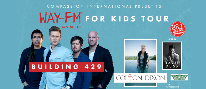 Tickets | 88.1 WAY-FM and Wing Stop present: For Kids Tour in ...
