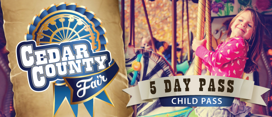 Tickets | Cedar County Fair 5 Day Passes in Hartington, NE | iTickets