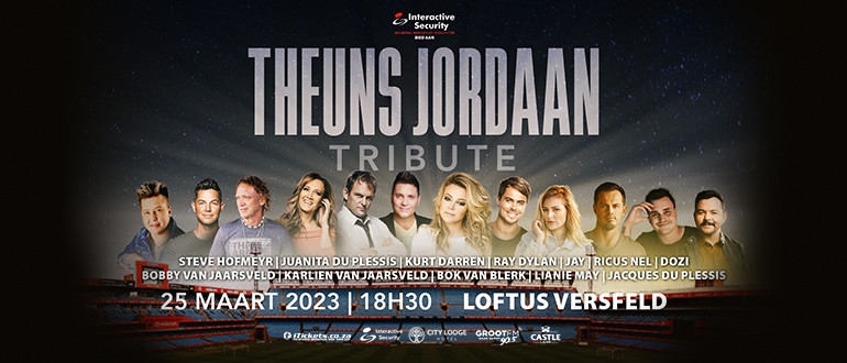 Tickets | Theuns Jordaan Tribute in Pretoria, GT | iTickets