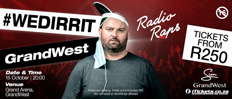 Tickets | Wedirrit | GrandWest in Cape Town, ZA | iTickets