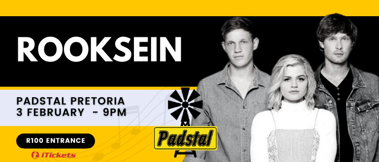 Tickets | Rooksein Live at Padstal in Pretoria, ZA | iTickets