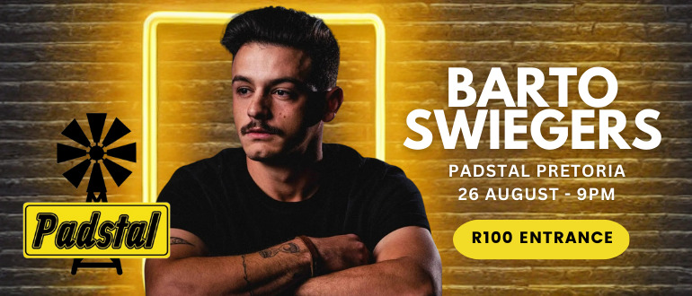 Order for Barto Swiegers Live at Padstal