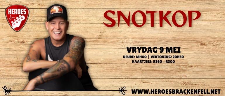 Order for Snotkop | Heroes Brackenfell