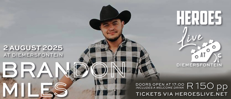 Order for Brandon Miles | Live @ Diemersfontein